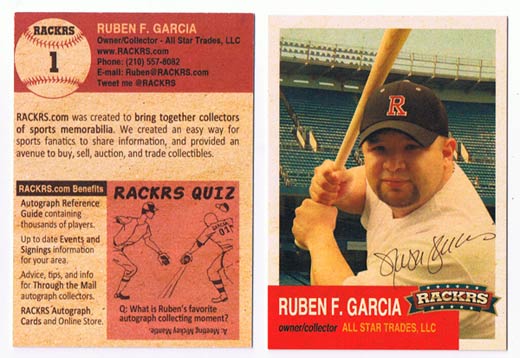 Baseball Business Card CardObserver